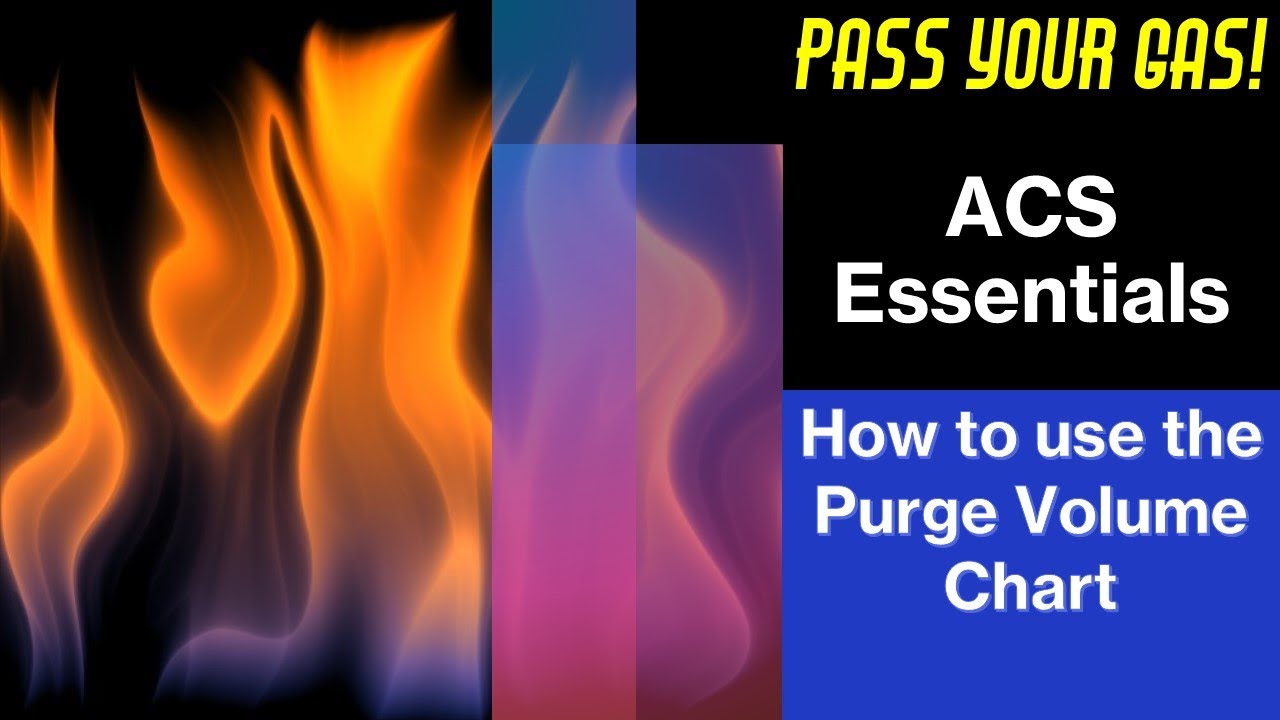 ACS Gas Essentials - Using A Purge Volume Chart - YouTube