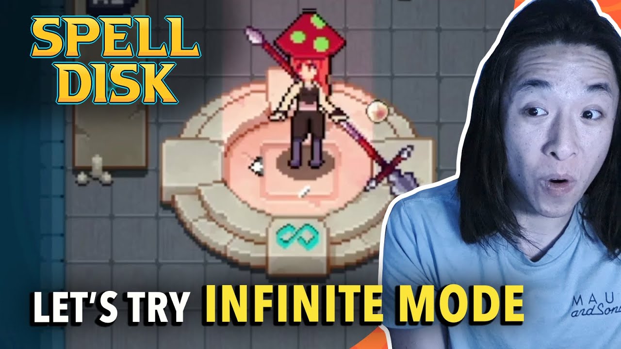 How long can we last? / Unique Spell System Dungeon Crawler / Spell Disk - YouTube