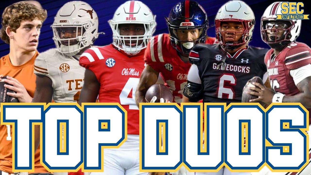 TOP FIVE SEC Football DUOS Entering The 2025 College Football Season ...