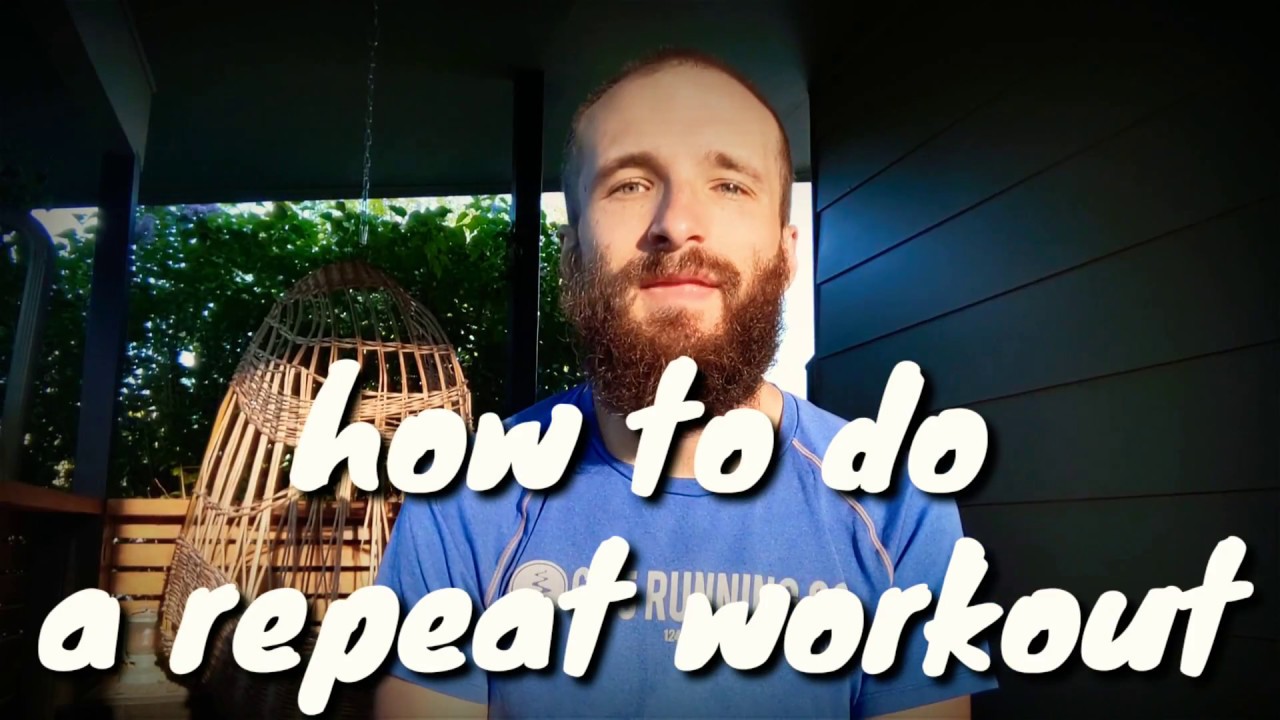 How to do repeat running workouts - YouTube