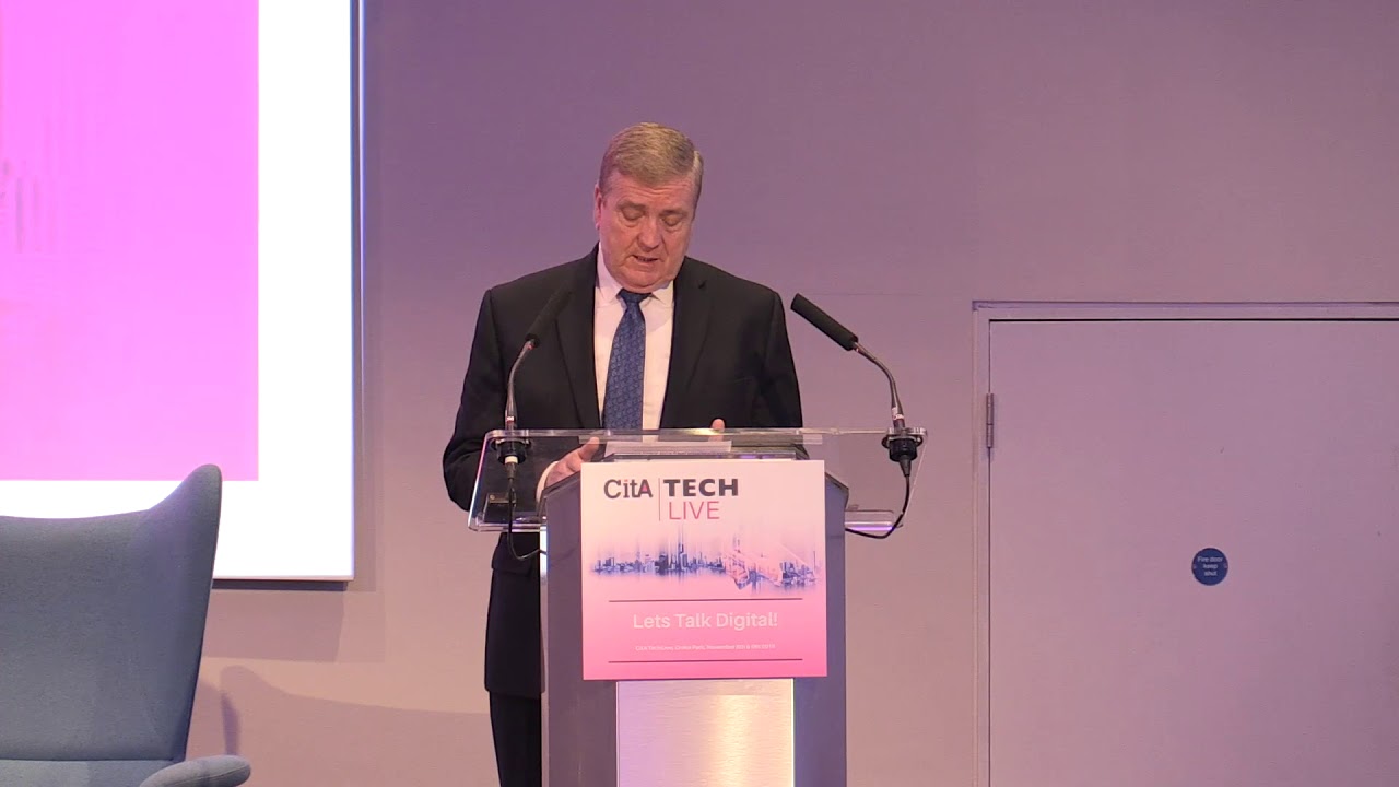 Minister Pat Breen, Opening Address, CitA Tech Live 2018 - YouTube