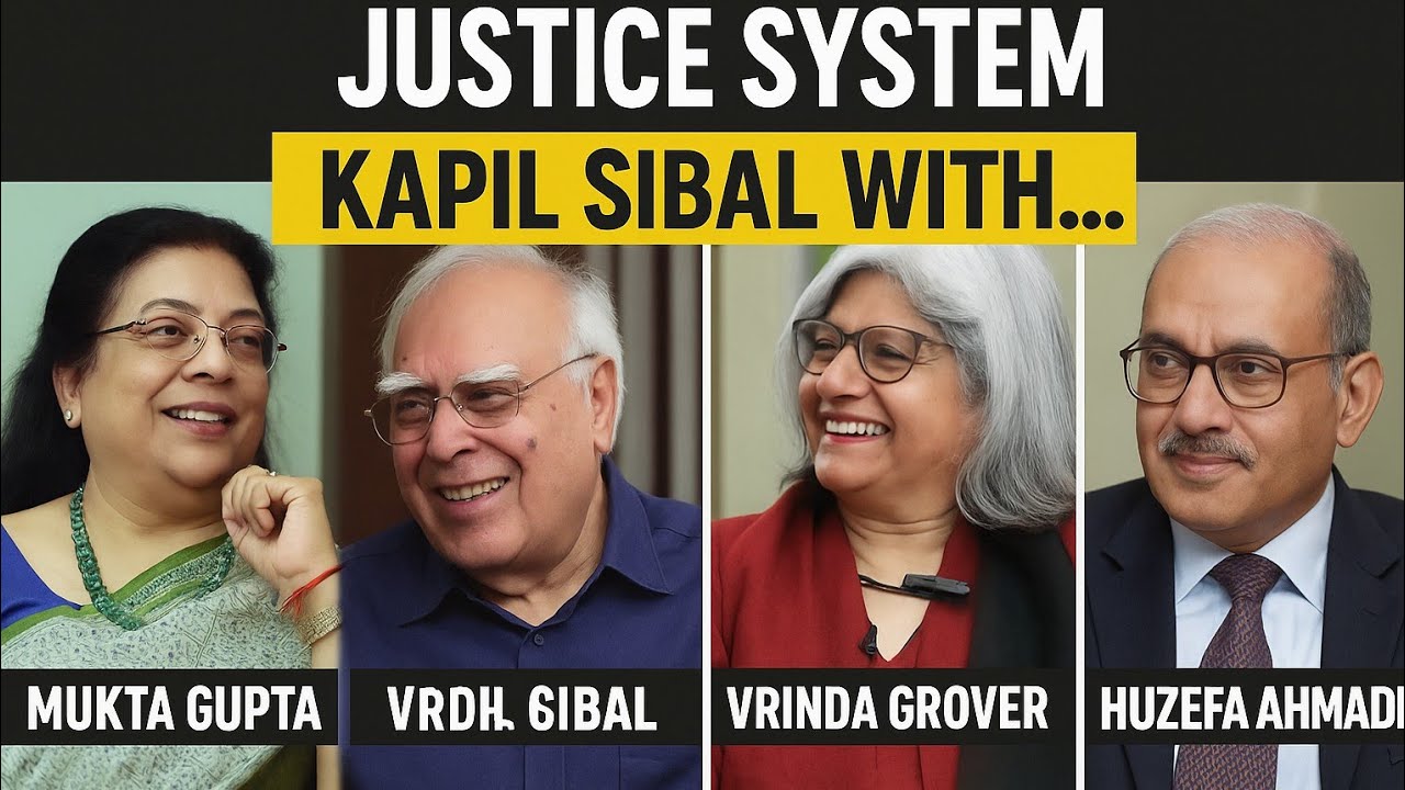 India’s Broken Criminal Justice System | Kapil Sibal Justice Mukta ...