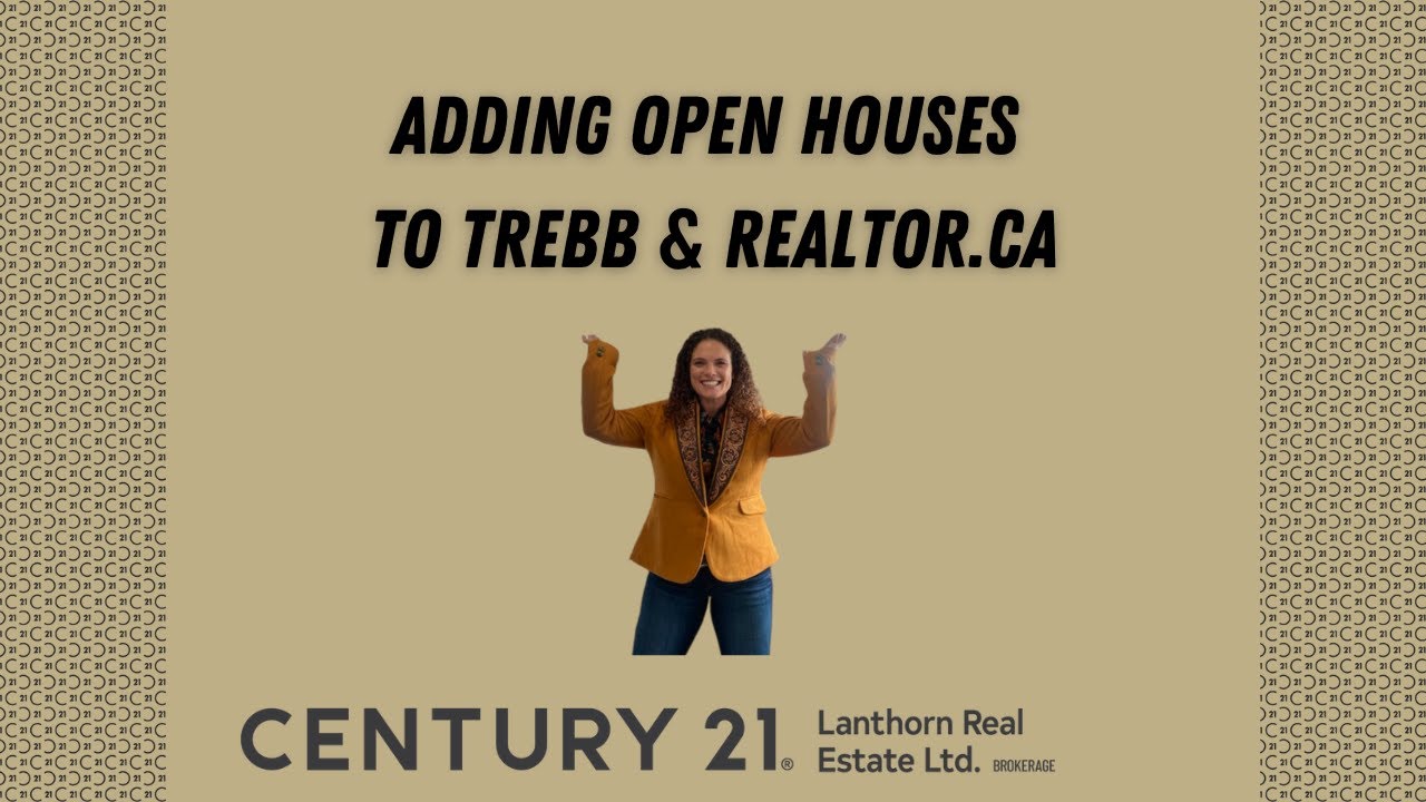 Adding Open Houses on TREBB and Realtor.ca - YouTube