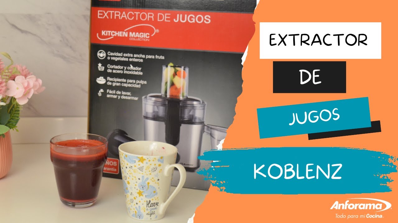 ¿Cómo sacarle el mayor provecho a tu extractor de jugos? | Aprende con ...