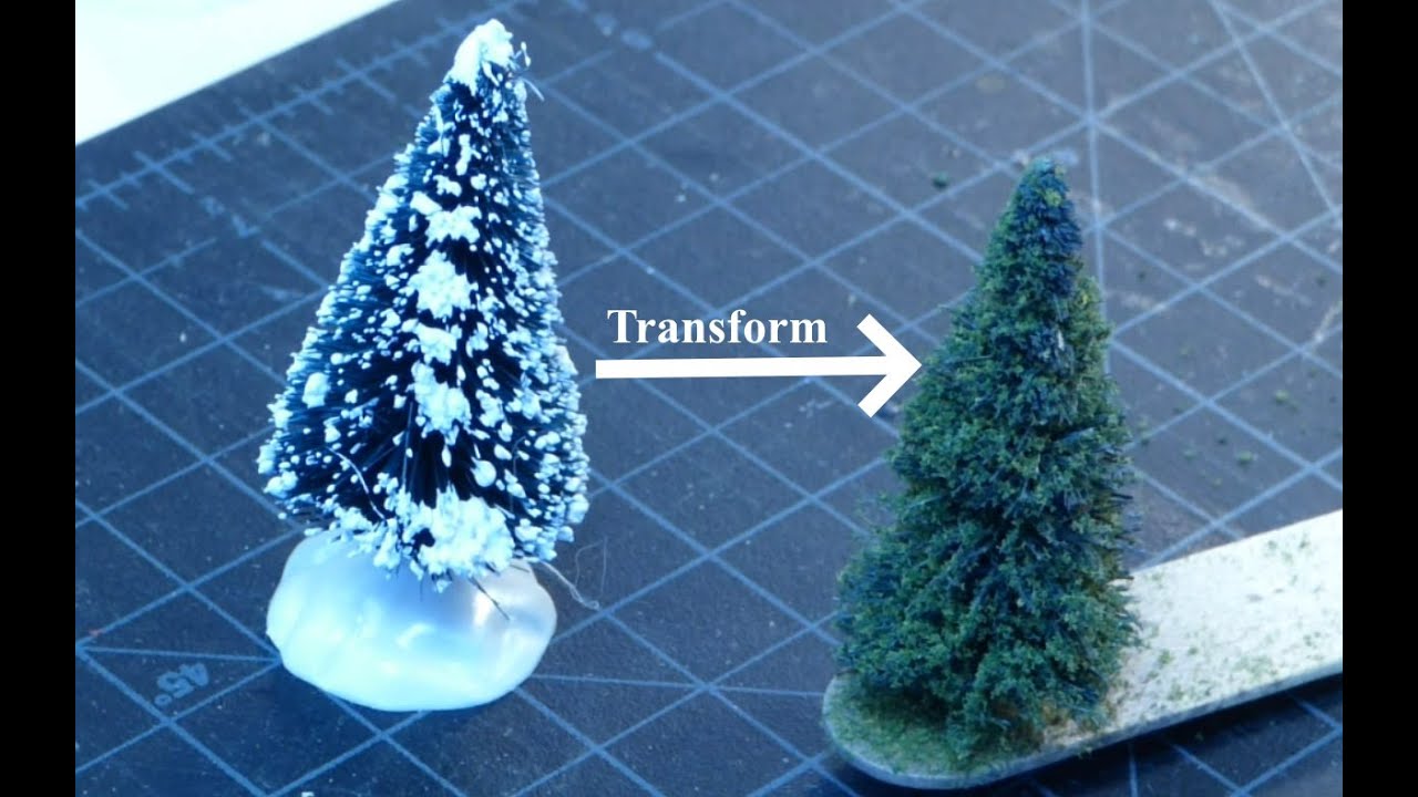 Cheap Tree To Beautiful Evergreen In 4 Steps - YouTube