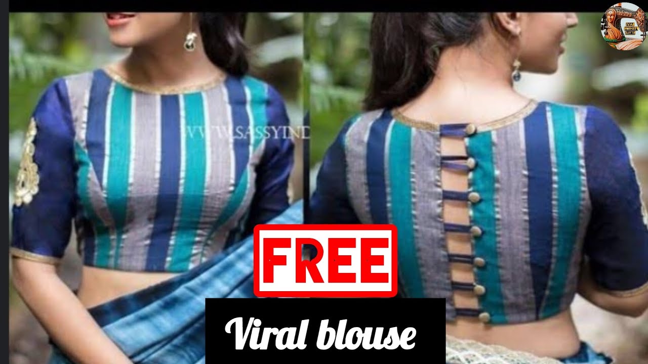 How to make pack neck blouse cutting & stitching l princess cut pack ...