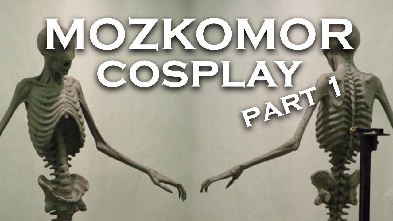Mozkomor cosplay part 1 - Základní kostra a žebra - YouTube