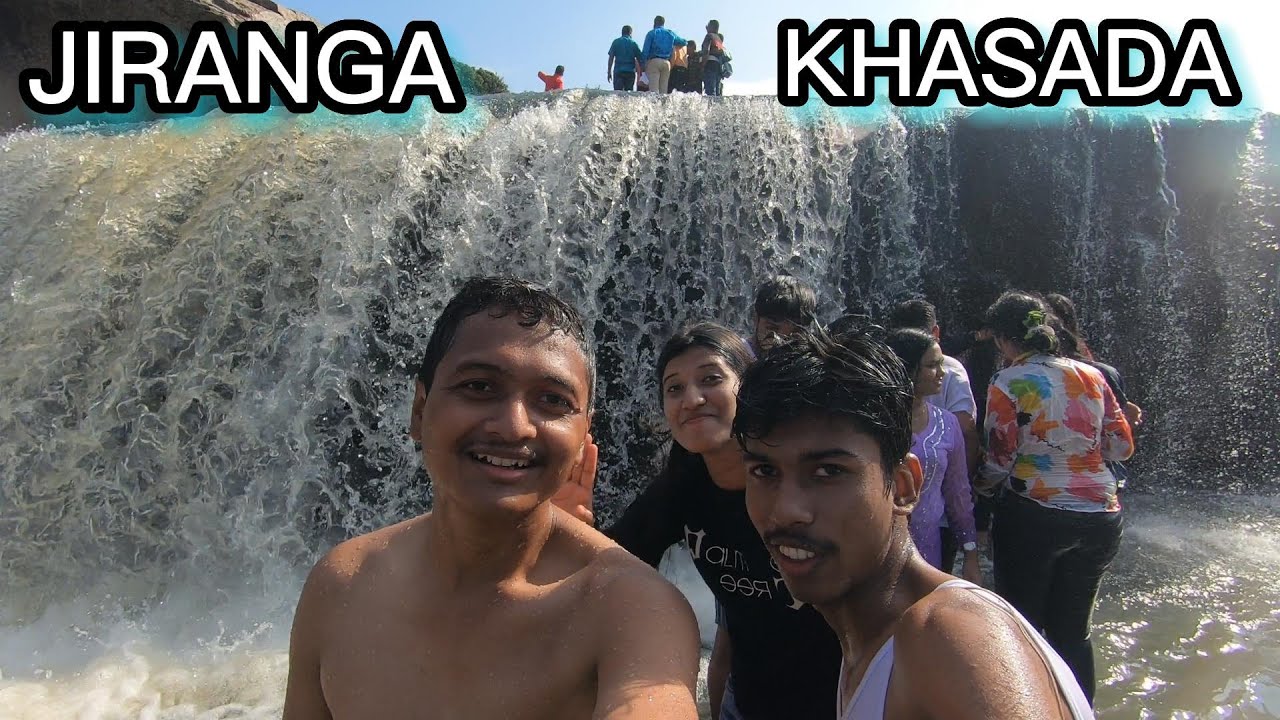 JIRANGA KHASADA WATER FALL 😍// BUDDHIST MONASTERY JIRANGA // KASADA ...