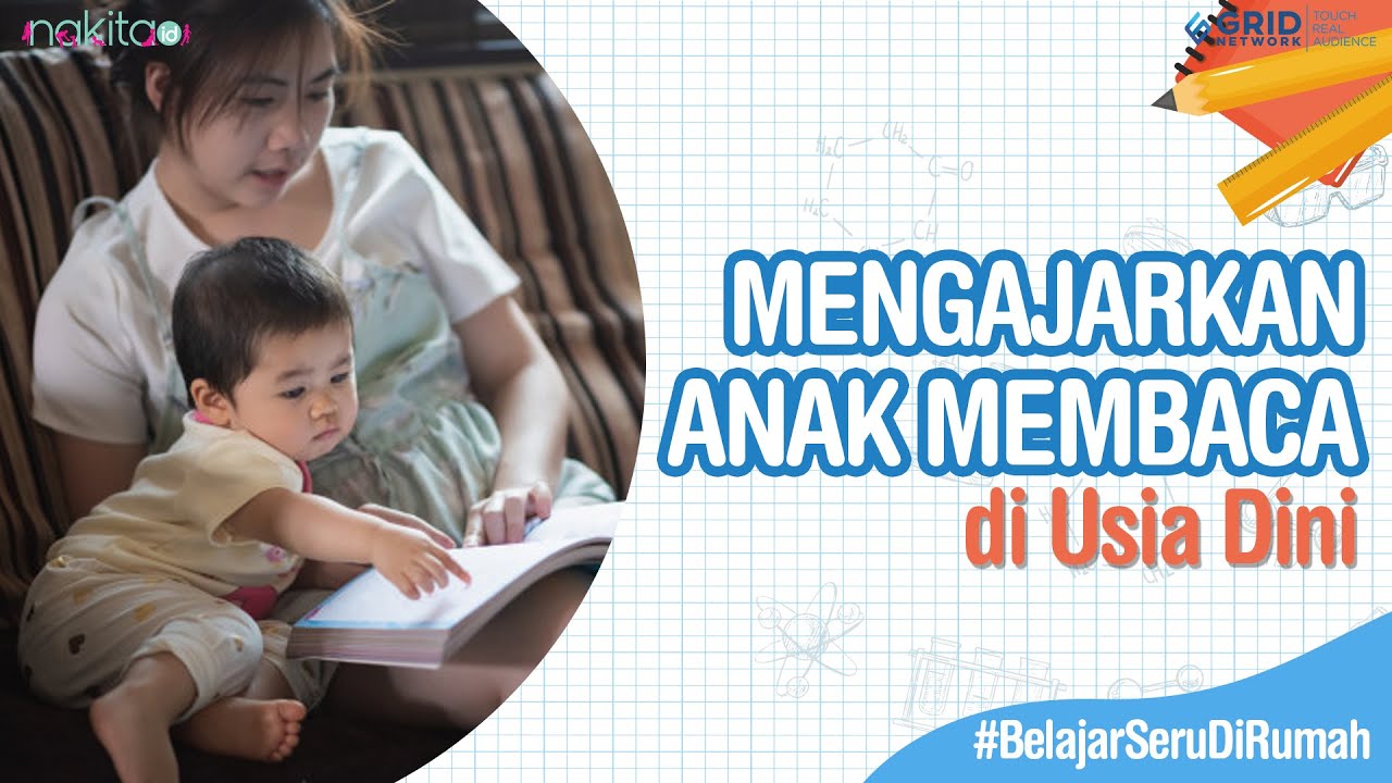 Cara Mengajari Anak di Rumah: Mengajarkan Anak Membaca di Usia Dini - YouTube