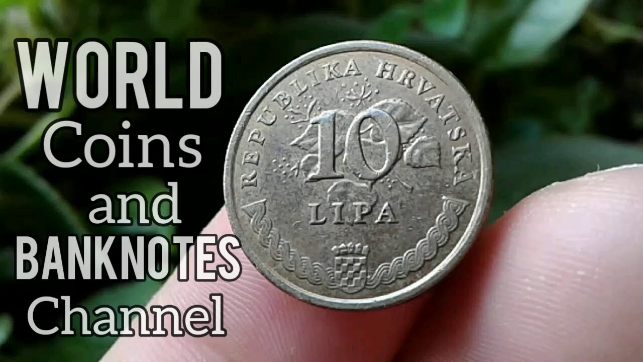 Croatia coin 10 lipa moeda da Croácia 2011 Hrvatska valuta world coins ...