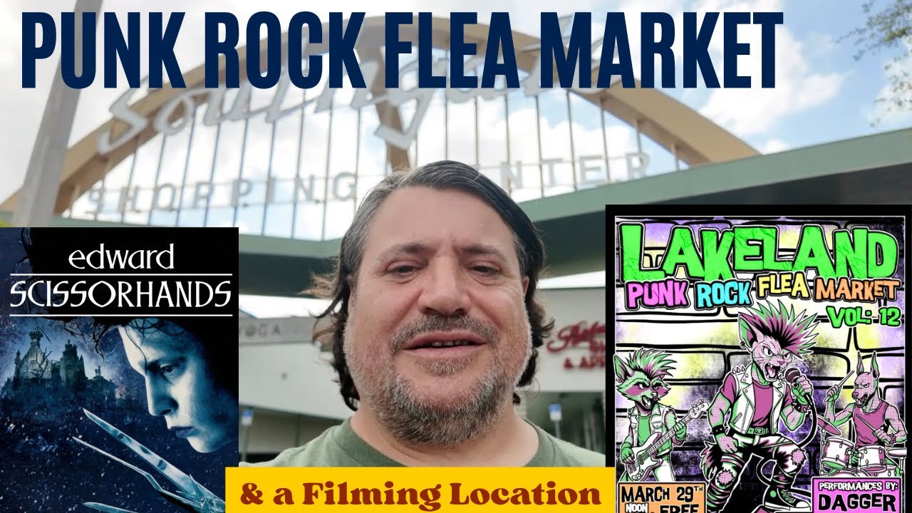 Punk Rock Flea Market, Beth Vandal & Edward Scissorhands Filming ...