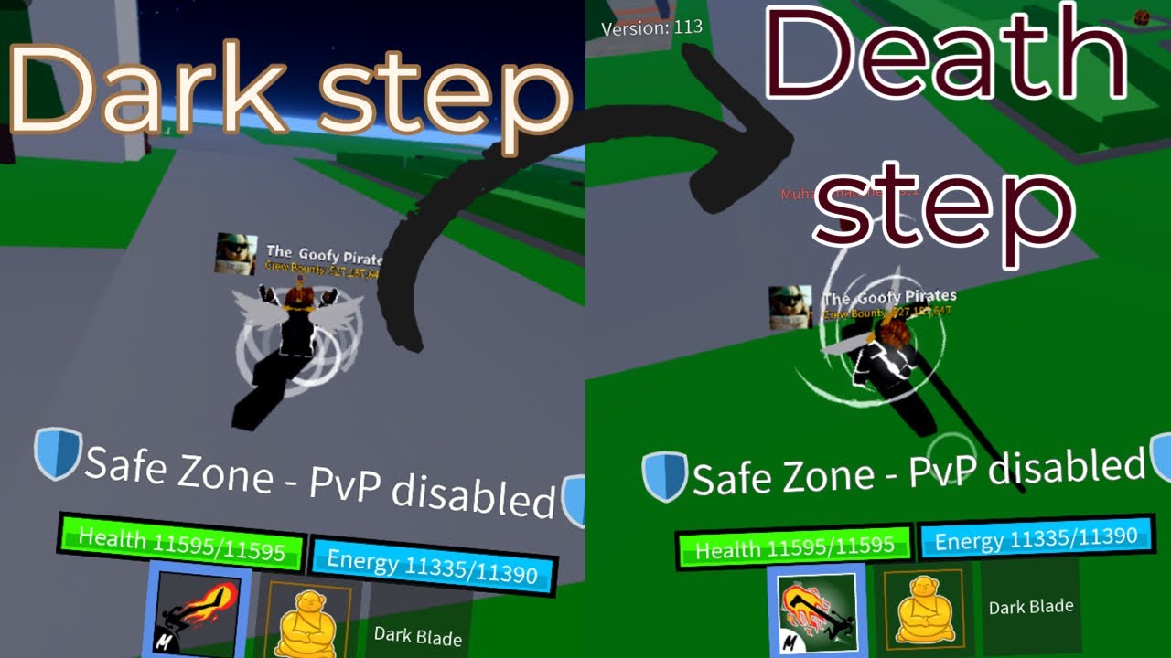How to get death step and showcase of death step |blox fruits roblox ...