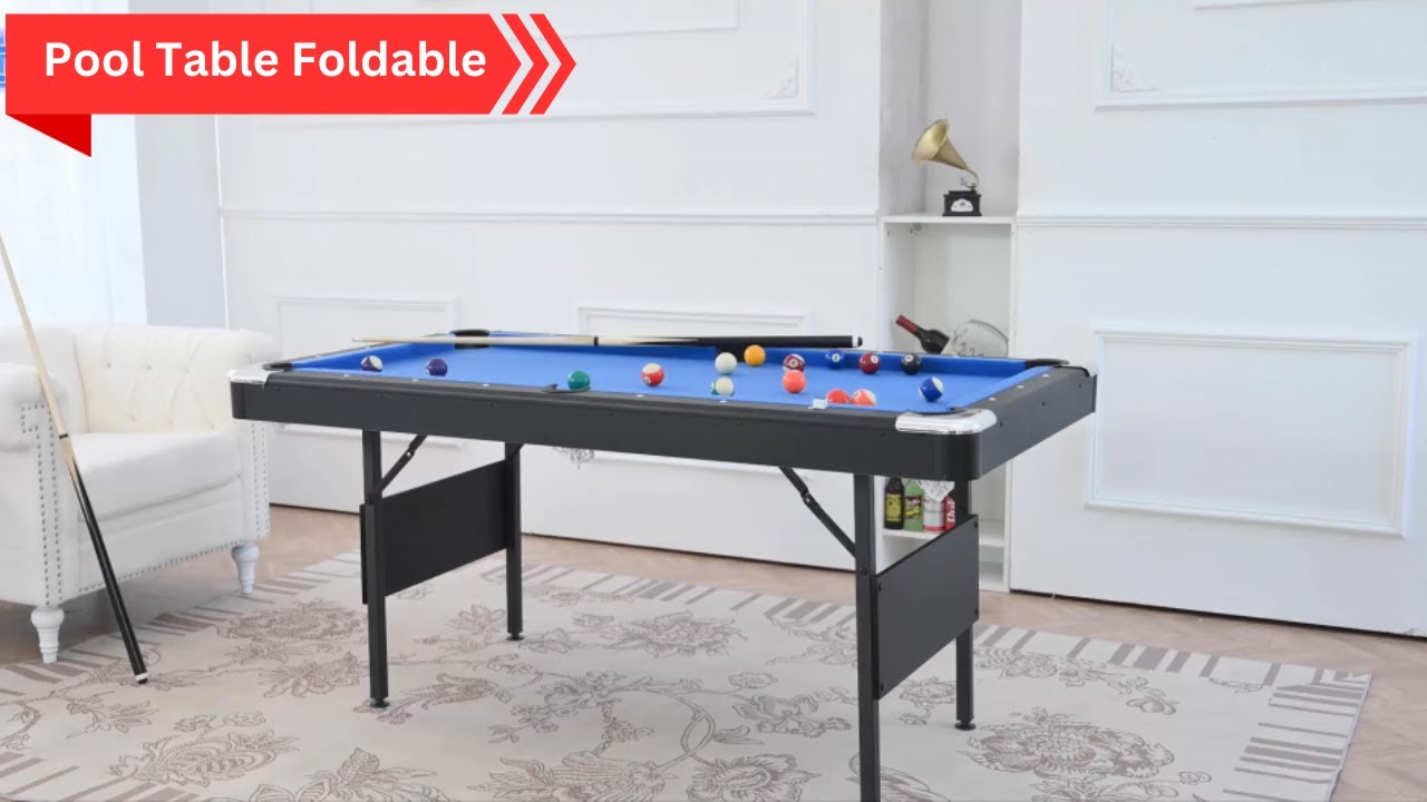 Full-Size Fun in Half the Space: The Foldable Pool Table Experience ...