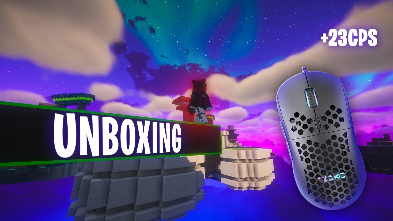 [FR/EN] Unboxing New Mouse (satisfying) + Handcam | Solo Bedwars - YouTube