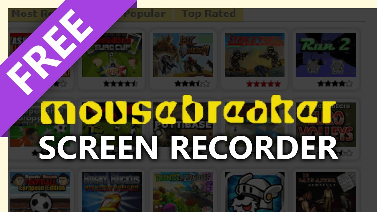 Record Your Screen on Mousebreaker to Make a Video - YouTube
