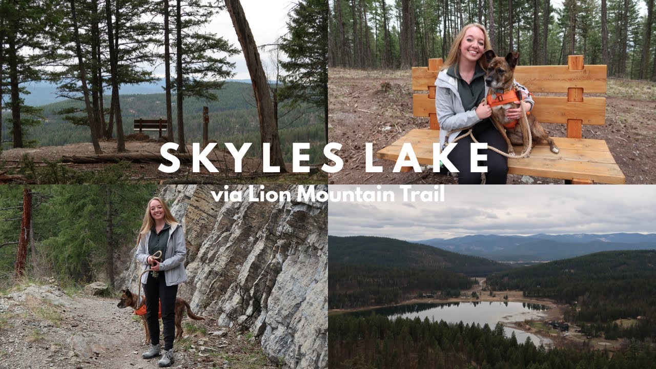 SKYLES LAKE VIA LION MOUNTAIN TRAIL 🥾 Whitefish, Montana - YouTube