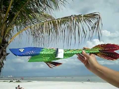 Fish... made with palm fronds! - YouTube