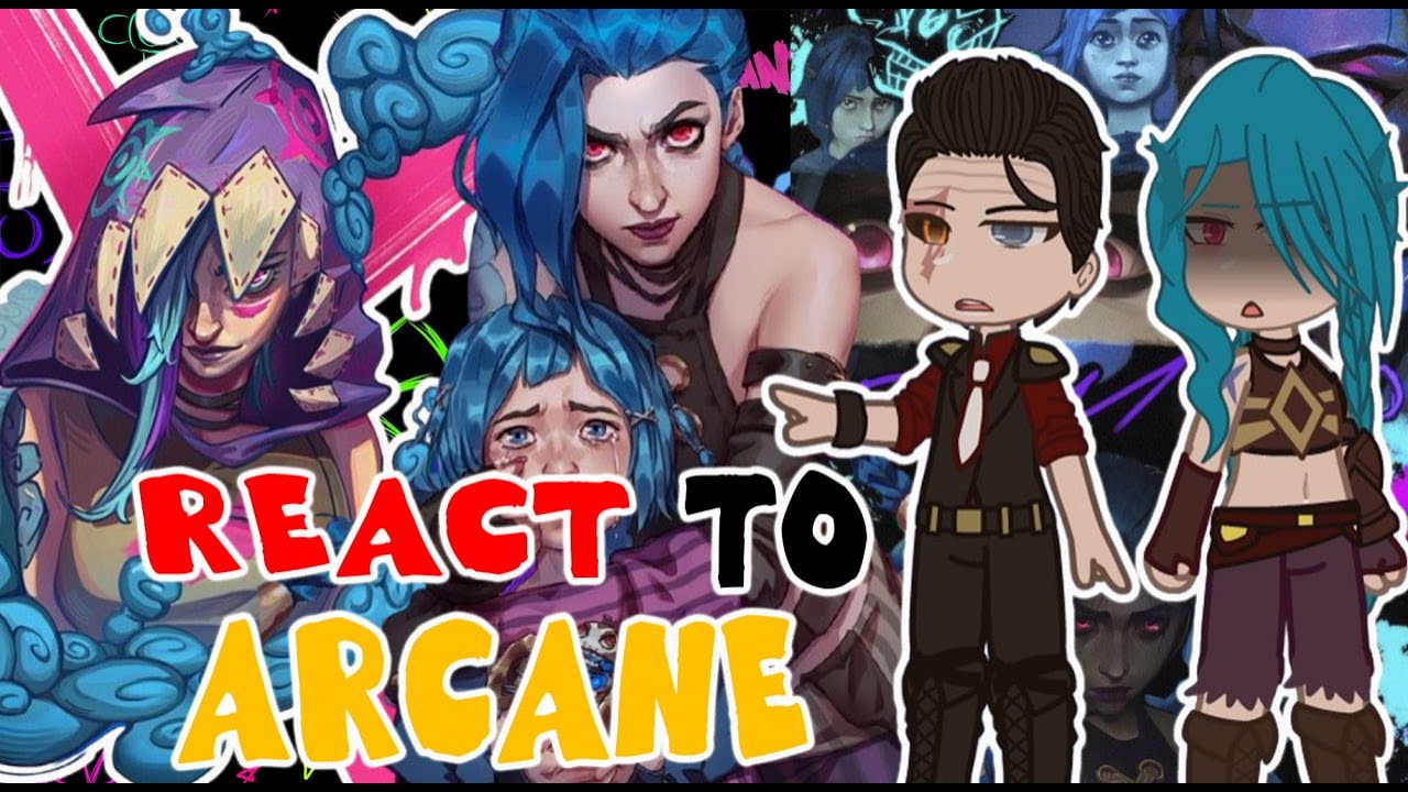 Past Arcane React To Future || Gacha React [RU/ENG] #2 - YouTube