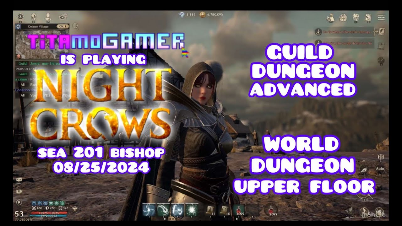 NIGHT CROWS Guild Dungeon and World Dungeon 08/25/2024 - YouTube