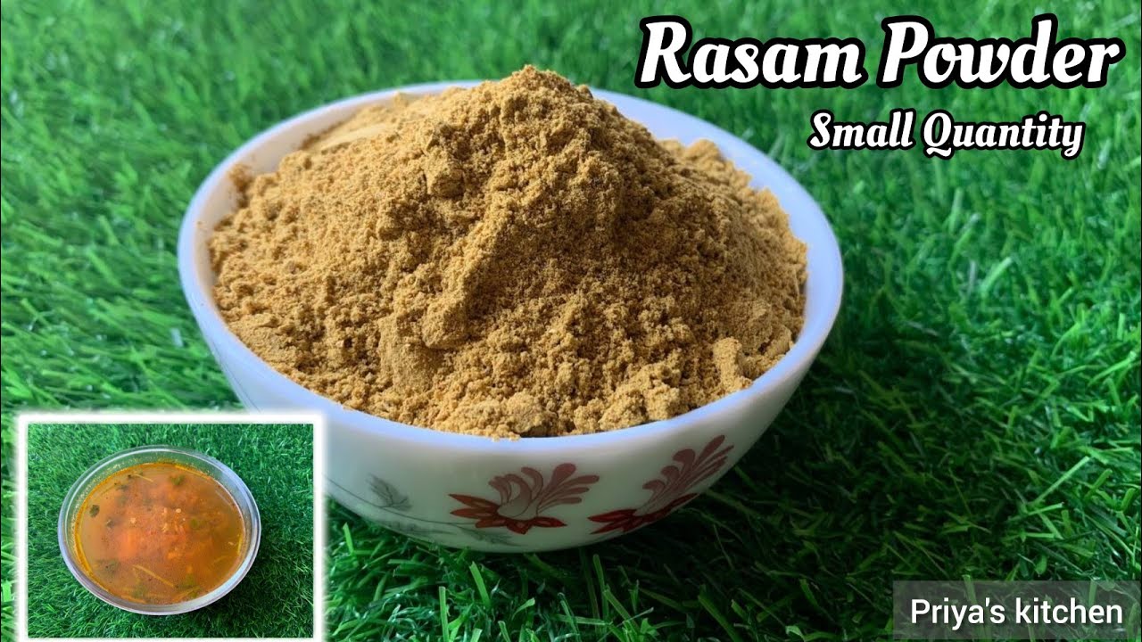 Rasam Powder Recipe | Rasam Podi | Easy Rasam with Rasam powder ...