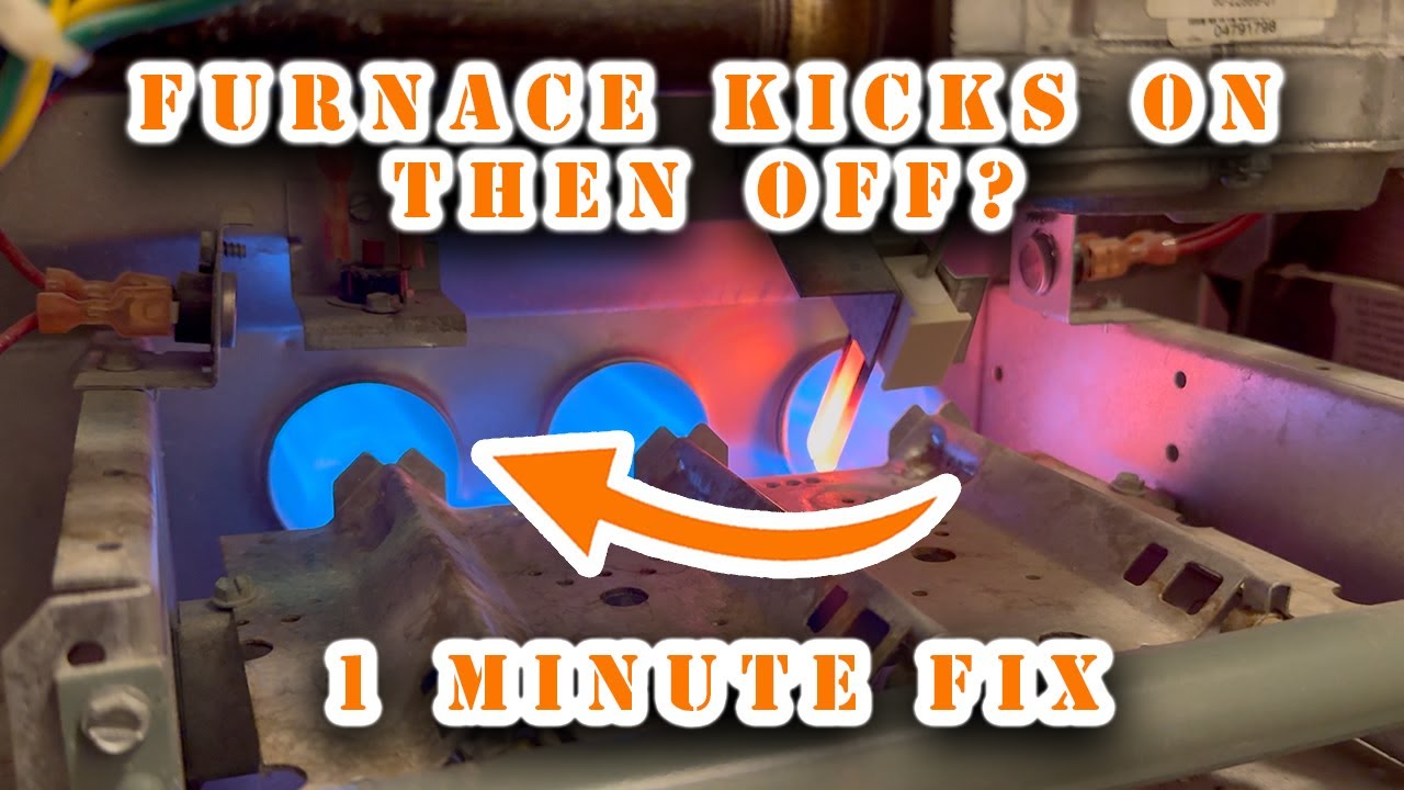 Furnace Flame Sensor Cleaning - YouTube