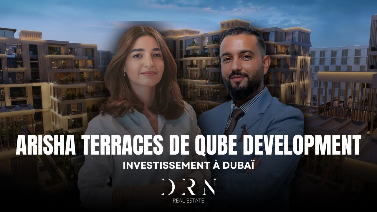 Arisha Terraces de Qube development | DRN | Dubairealestate.net - YouTube