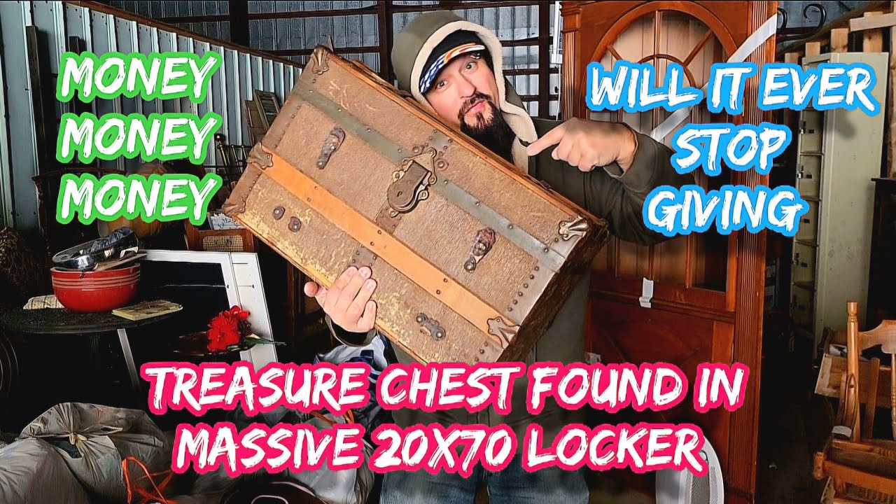 Found a Real Treasure Chest in the 20x70 Abandoned Storage locker Unit ...