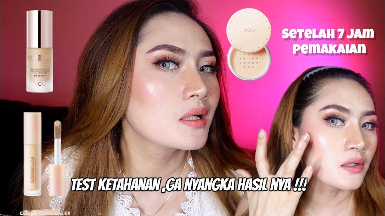 YOU NOUTRIWEAR FOUNDATION ,CONCELEAR, LOOSE POWDER/BEDAK TABUR YOU ...