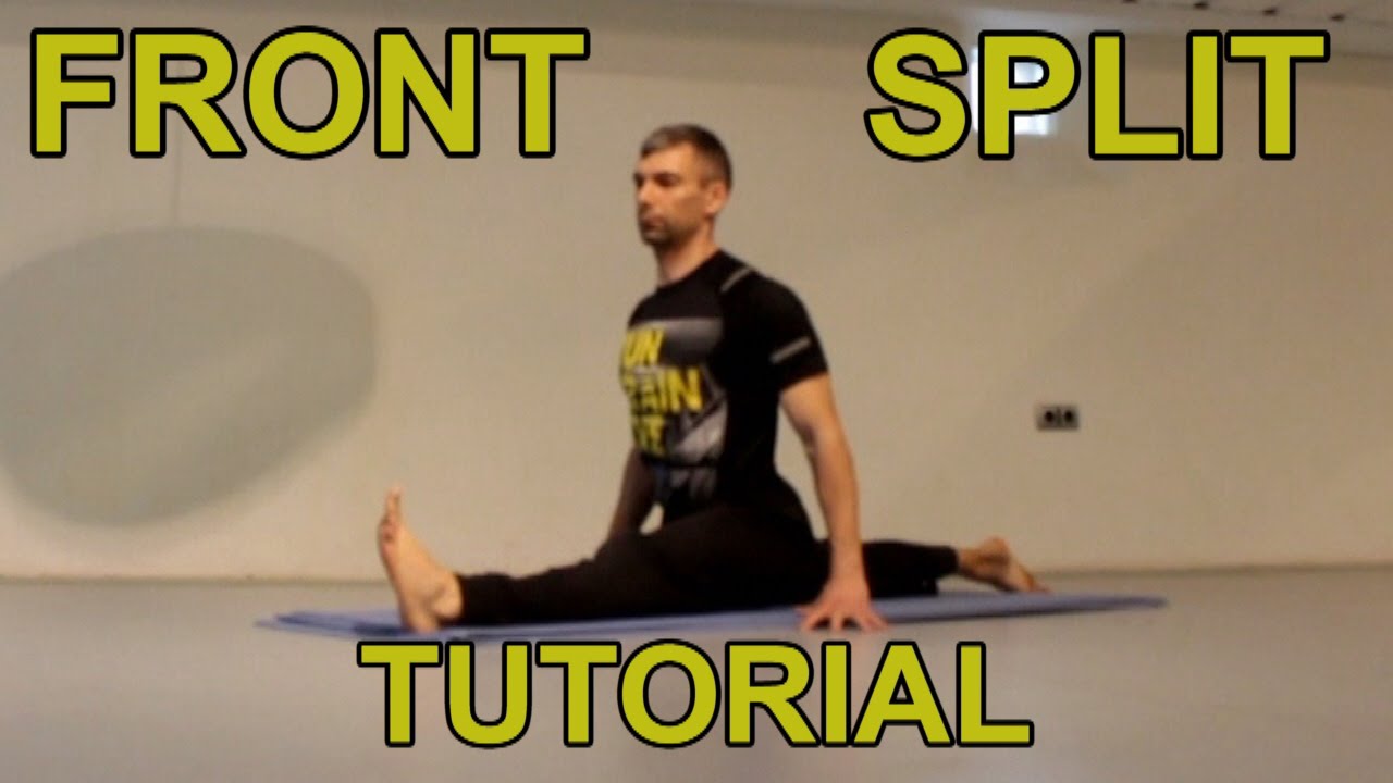 How to do the front splits FAST - YouTube