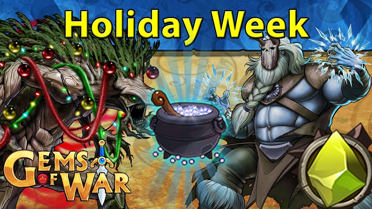 Gems of War: Event Objectives | Holiday Week, Curse Gnome Buff, and ...