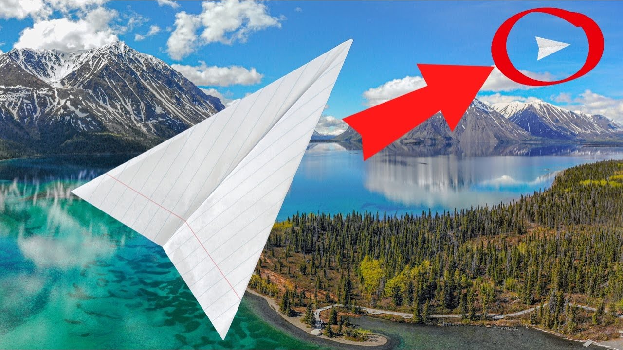 Best Flying Notebook Paper Plane | How to Make Paper Airplane that Fly ...