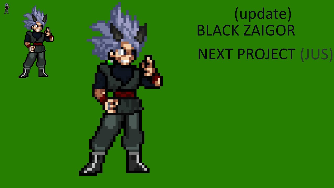 BLACK ZAIGOR MUGEN ARCADE - YouTube