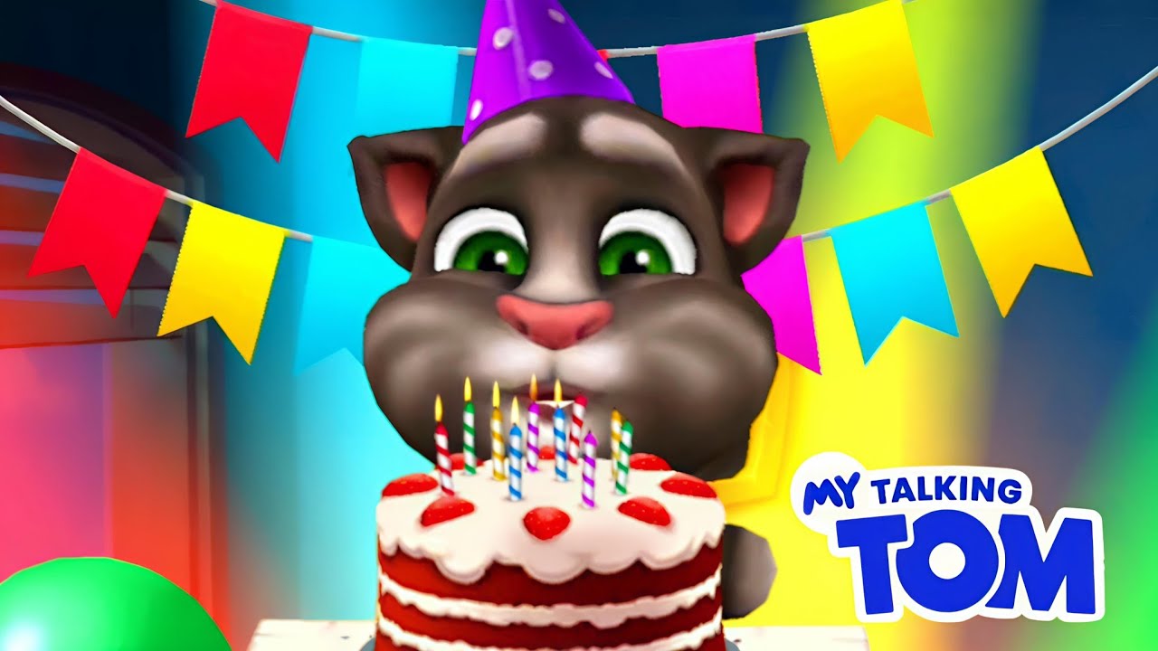 My Talking Tom - Happy Birthday 🎂 - YouTube
