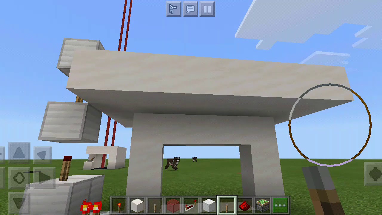 Como fazer uma garagem no Minecraft - YouTube