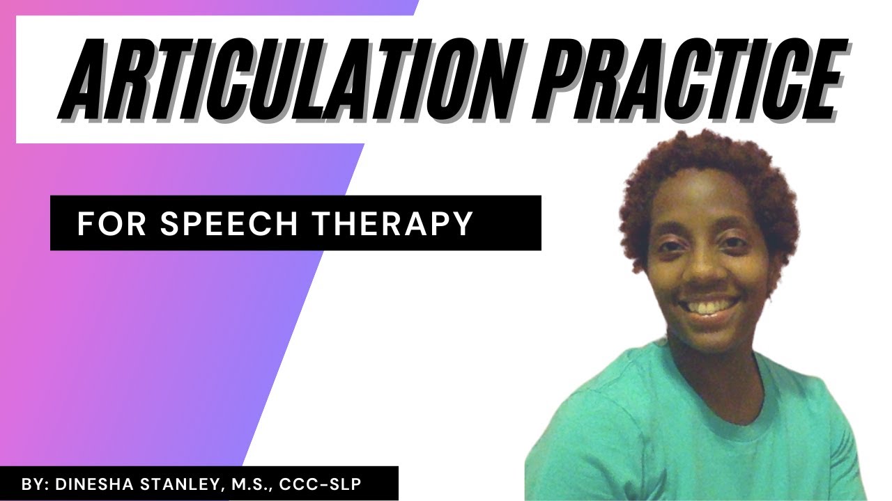 Articulation Series Part 2: Labio-dental Sounds - YouTube