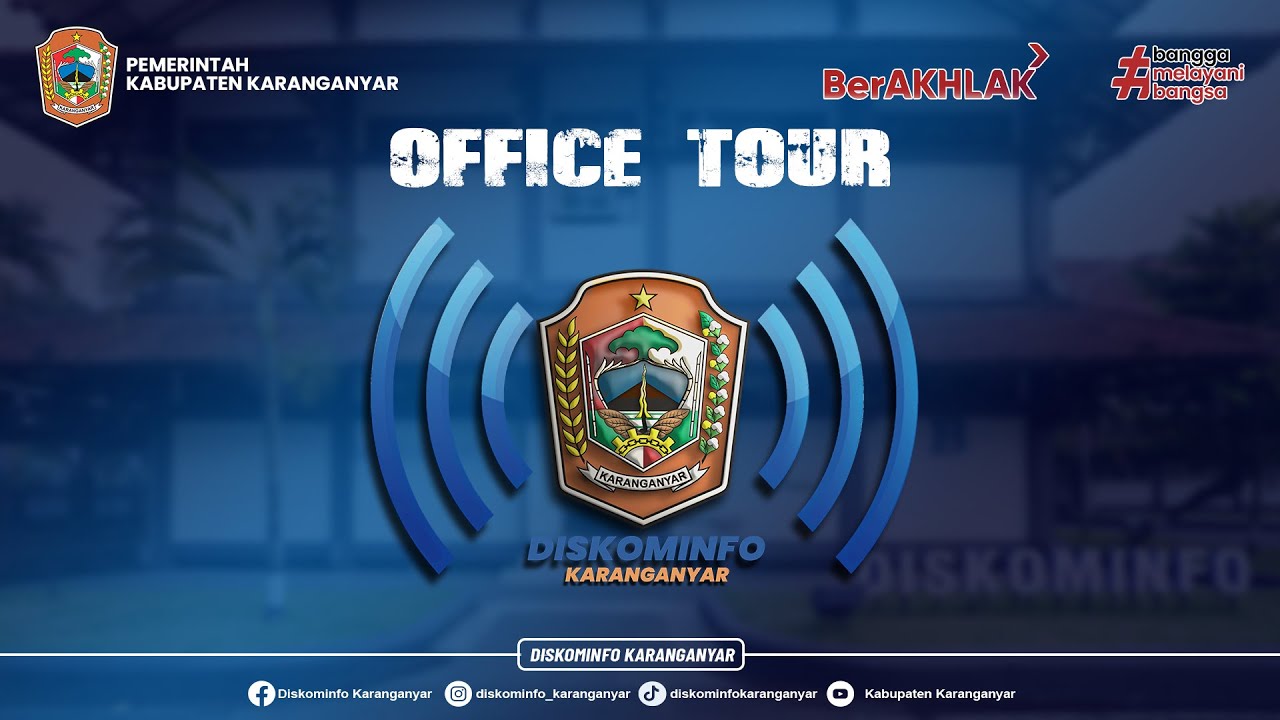 Office Tour | Kenal Lebih Dekat dengan Diskominfo Karanganyar - YouTube