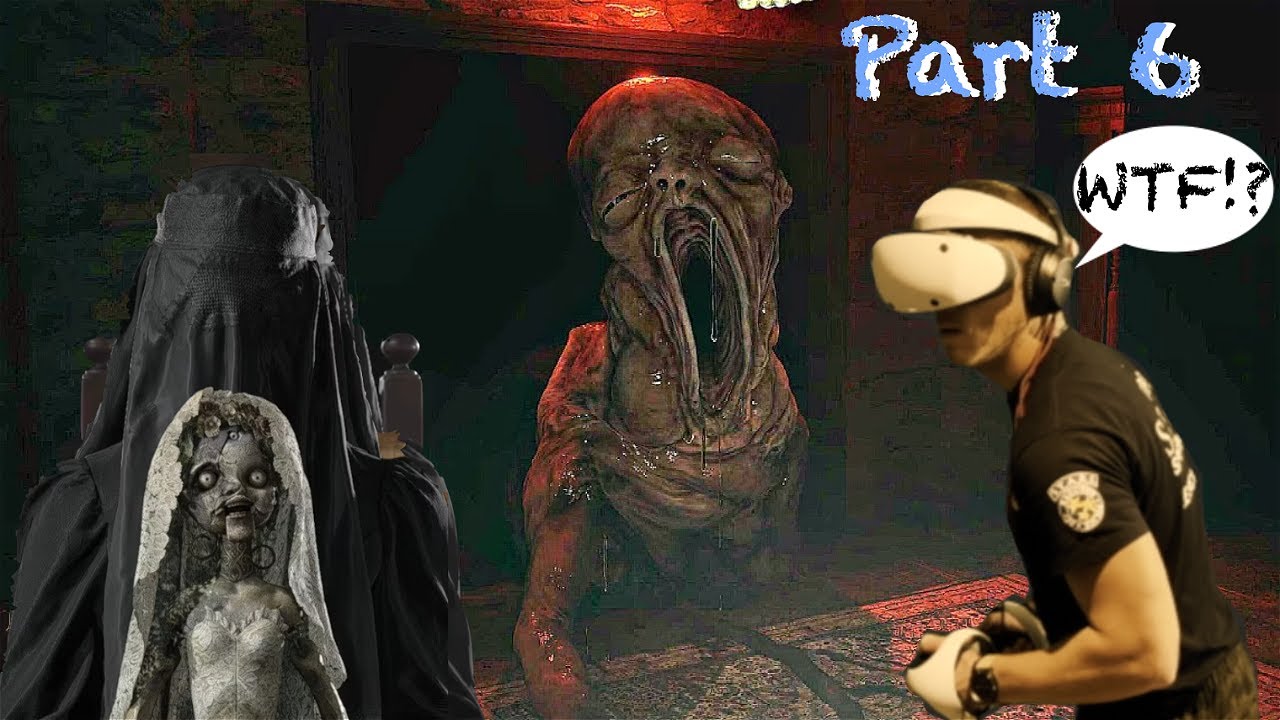 Giant Mutated Baby in House Beneviento!!! PSVR2 - Resident Evil ...