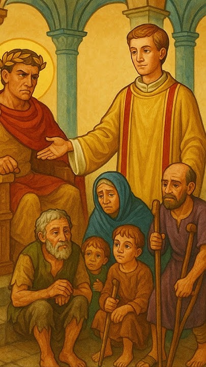 Thánh Laurensô Phó tế Tử đạo - YouTube