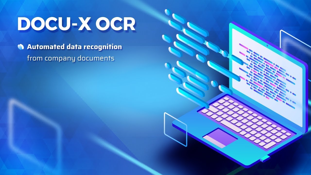 DOCU-X OCR Automated data recognition from company documents - YouTube