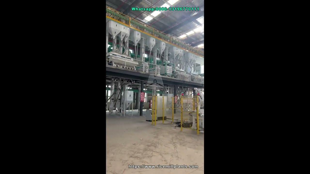 Usine de traitement du riz 200T/D – Solution complète pour une ...