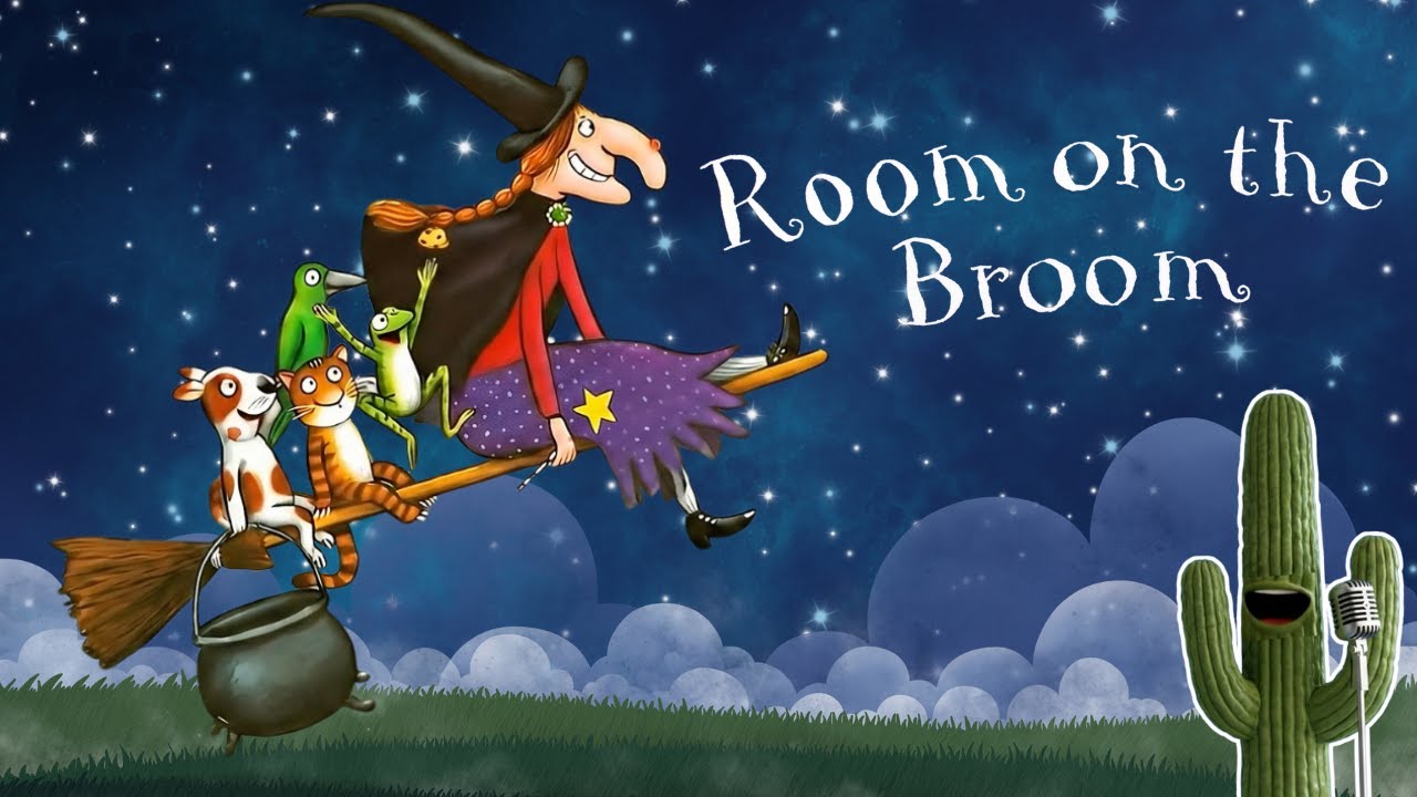 Room on the Broom Song 🎶 | Animated Read A Song | Kids Songs - YouTube