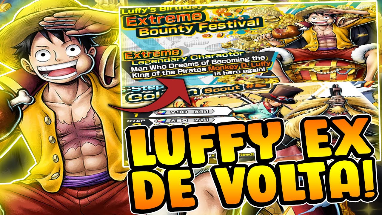 VAZOU LUFFY EX DE VOLTA E NOVOS BANNERS REVELADOS! VEJA O DATAMINING ...