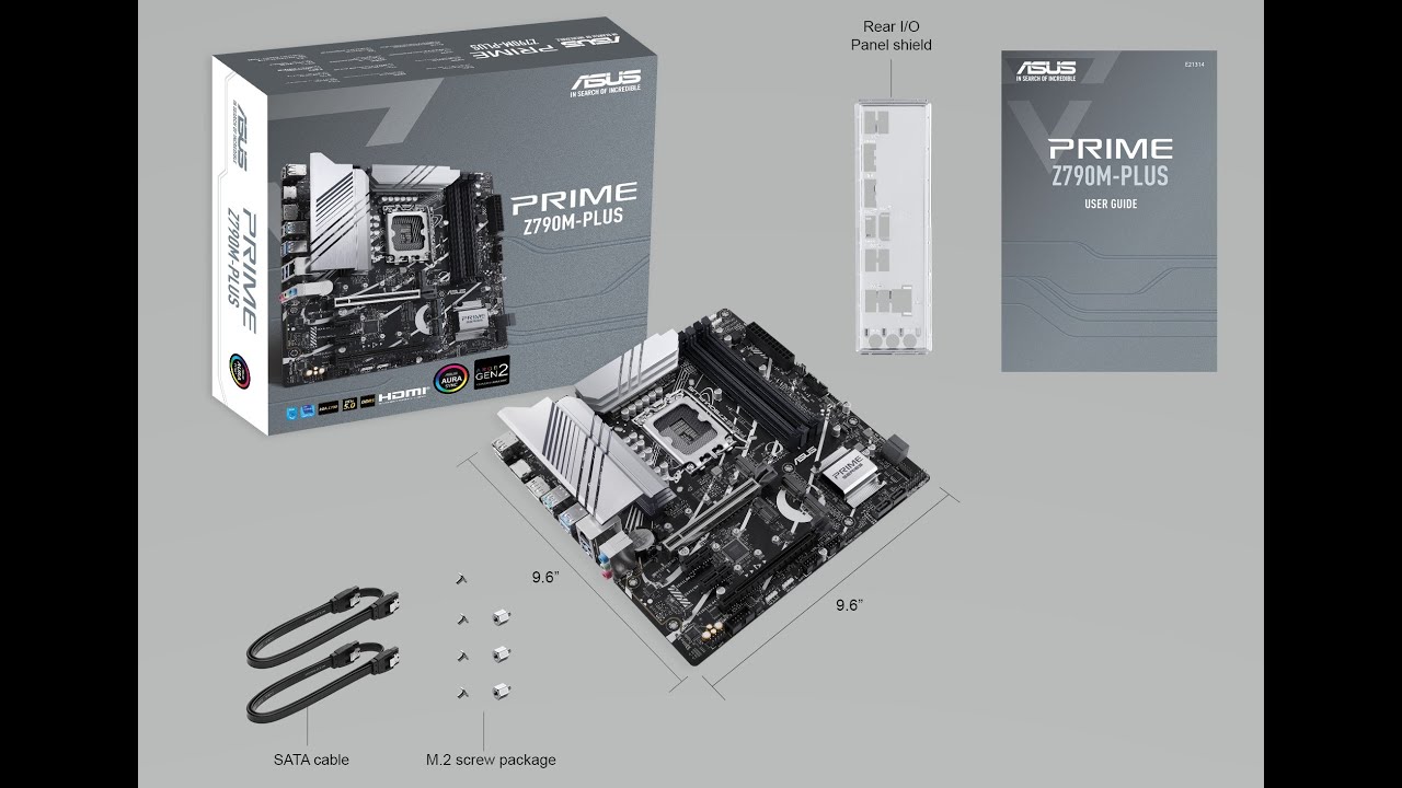 ASUS PRIME Z790M-PLUS 🎯 Motherboard Unboxing and Overview - YouTube