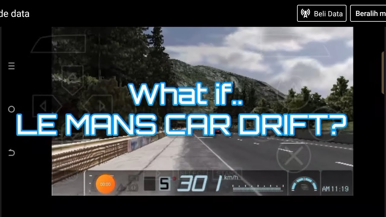 LE MANS car DRIFT Gran Turismo PSP CLIP! [VTUBER ID] - YouTube