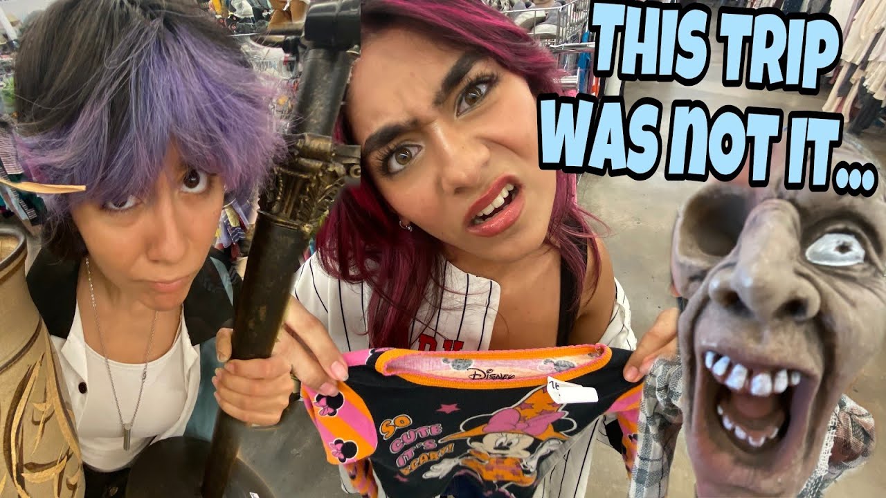 thrifting for new room decor - YouTube
