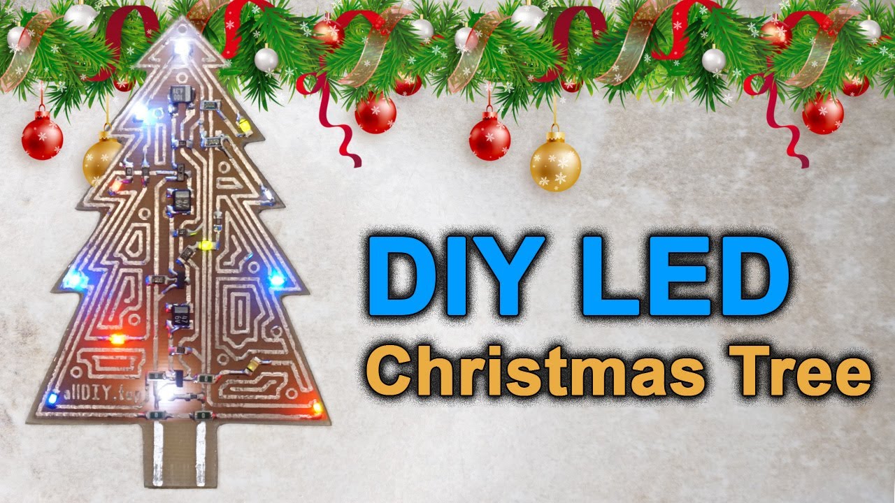 DIY USB LED Christmas tree. Світлодіодна USB різдвяна ялинка на ...