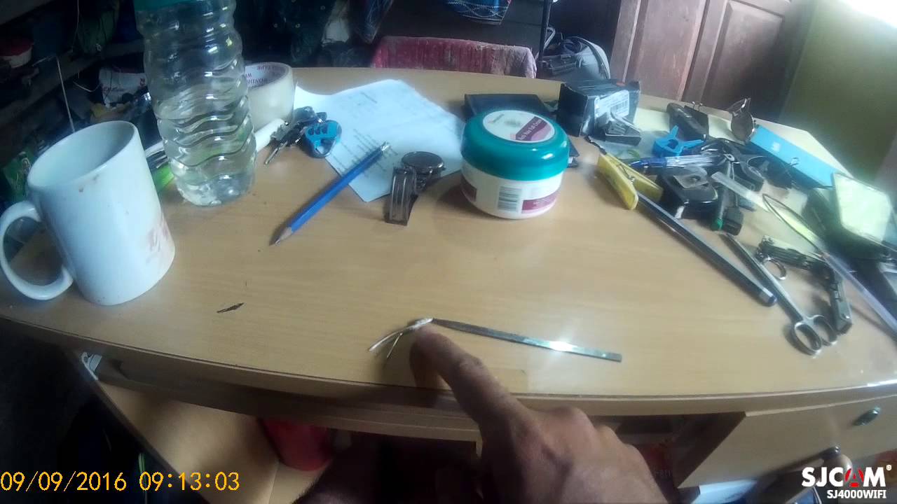 Homemade sound post tool - YouTube