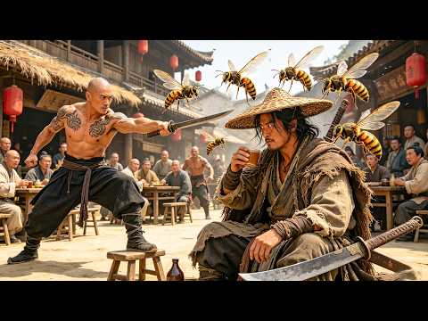 2026 Action Movie: Thugs try to kill a Kung Fu boy—until a swarm of giant bees suddenly saves him!