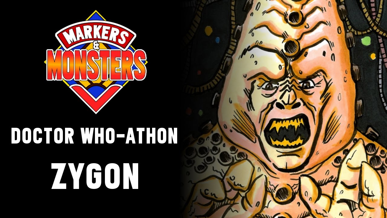 Zygon Drawing | Doctor Who-Athon 2017 - YouTube