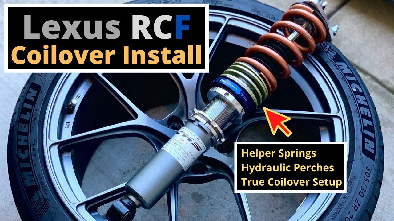 Easiest Lexus Coilover Install with Helper Springs/Perch upgrade ...